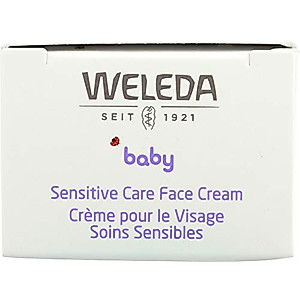 Weleda Baby Derma Face Cream, White Mallow, 1.7 Fl Oz