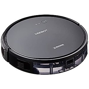 ECOVACS DEEBOT 601 Robotic Vacuum Cleaner with App Control, for Carpet & Optimized for Hard Floor, Max Mode, Quiet, Scheduling, Auto-Charging, Pet Friendly, Works with Amazon Alexa & Google Assistant