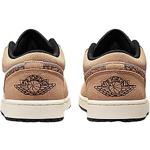 Air Jordan 1 Low Men's Hemp/LT British Tan-White DZ4130-201 10