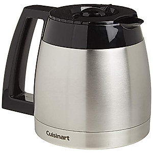 Cuisinart DCG-600RC 10-Cup Replacement Thermal Carafe with Lid, Compatible with Cuisinart Coffeemakers, Stainless Steel