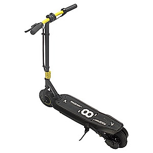 Pulse Performance Products Sonic XL Electric Scooter, Black/Yellow