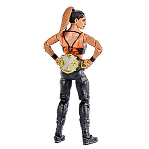 ​​WWE Elite Collection Action Figure Raquel Gonzalez 6-inch Posable Collectible for WWE Fans Ages 8 Years Old & Up