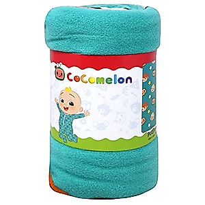 U.P.D., Inc. Cocomelon Fleece Throw Blanket 45x60- Coco Melon