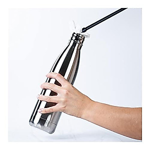 DryMeister Water Bottle & Baby Bottle Dryer Brush | Patented to Dry Fast for No Scum or Gunk | Helps Prevent Spots on Vases & Wine Glasses | Works on Carafes, Water Bladders & Reusable Bags