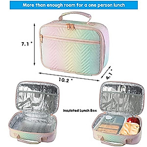 Boczif Kids Backpack with Lunch Bag and Pencil Case, Toddler Backpack for Boys and Girls, Childrens Schoolbag for Kindergarten, School, Travel