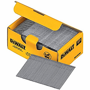 DEWALT Finish Nails, 20-Degree, 2-Inch, 16GA, 2500-Pack (DCA16200)