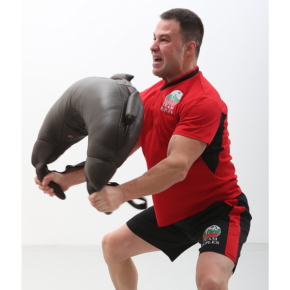 Bulgarian Bag - Genuine Leather (44 lb.) (Fitness, Wrestling, Judo, Grappling, Functional Training, MMA, Sandbag), Brown,X-Large, B01IABC8U0