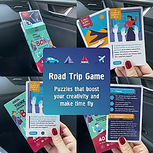 WELL BALANCED Road Trip Games for Adults - Car Games for Adults - Travel Games