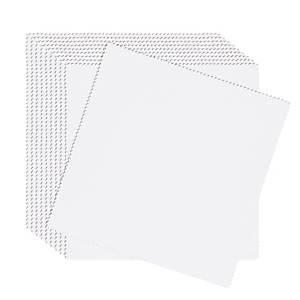 10Pcs Embroidery Fabric Squares 9.84 x 9.84Inch Cream Cotton Fabric Pre-Cut Natural Embroidery Cloth Embroidery Cross Stitch Fabric Squares Classic Aida Cloth Embroidered Fabric for Embroidery Garment