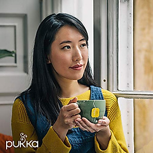 Pukka Organic Tea Bags, Turmeric Active Herbal Tea with Ginger and Galangal, Perfect for Active Lifestyles, 20 Count (Pack of 3) 60 Tea Bags