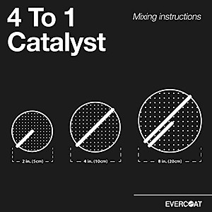Evercoat 4:1 Catalyst - Polyester Primer Catalyst - Epoxy-Enriched Primer Catalyst - 32 Fl Oz