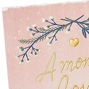 Hallmark Sympathy Card for Loss of Mom (A Mom's Love Never Ends)