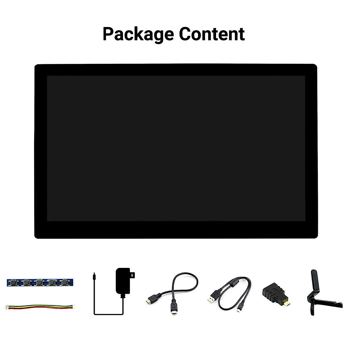 waveshare 9inch QLED Quantum Dot Display Compatible with Raspberry Pi 4B/3B+/3A+/2B/B+/A+/Zero/Zero W/WH/Zero 2W CM3+/4 Capacitive Touch 1280×720 Resolution Supports Jetson Nano/Windows