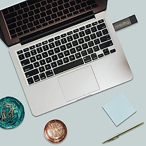 Centon Electronics S1-U2P31-32G USB 2.0 Datastick Pro (Charcoal Metallic), 32GB