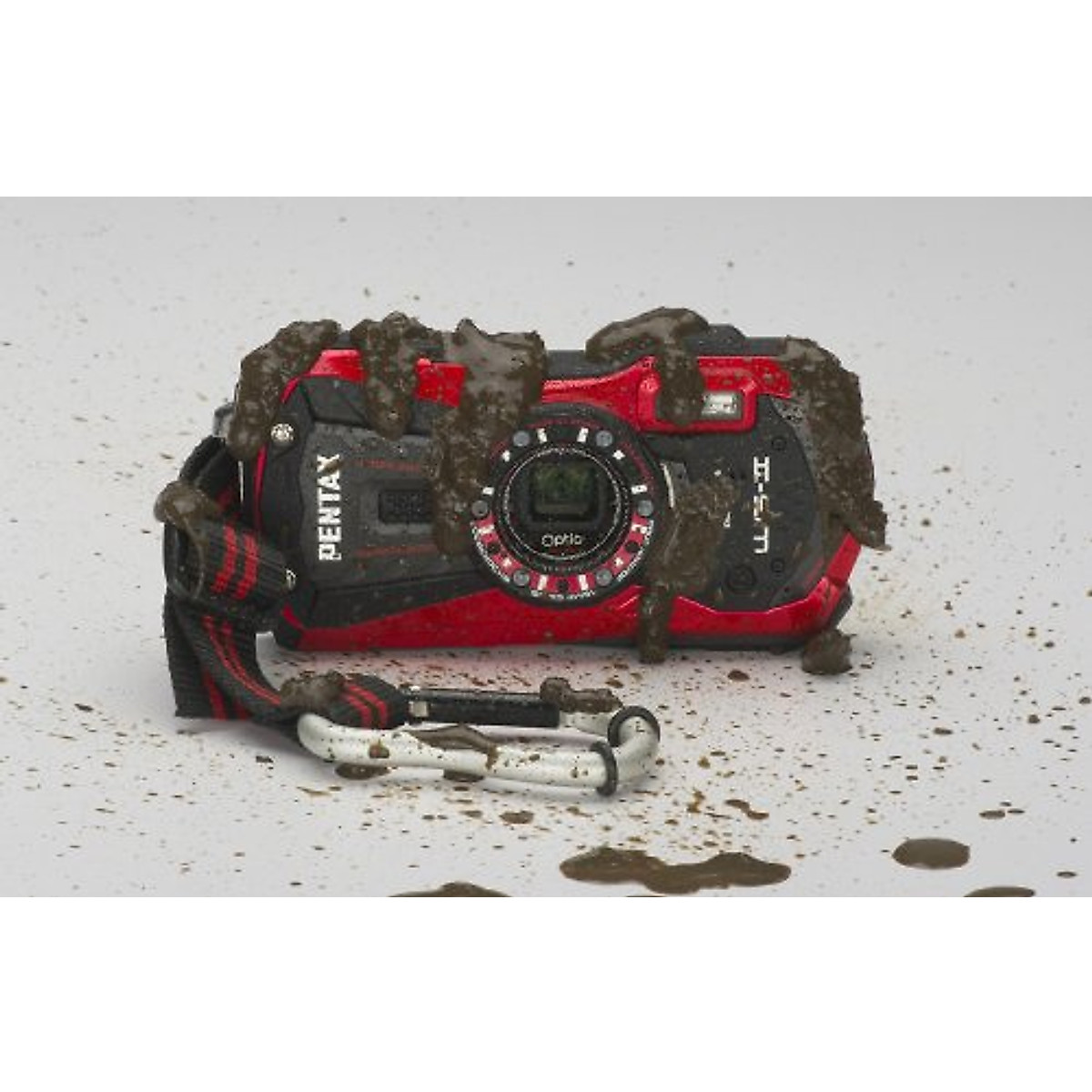 Pentax Optio WG-2 Digital Camera, Vermillion Red