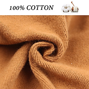 JANGANNSA Bear Cotton Newborn Hat Ear Flap Baby Hospital Cap New Born Warm Beanie for Boys Girls Autumn Winter (White+Navy Blue+Coffee, 0-6 Months)