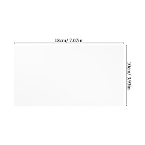 Mobestech 10pcs Board Pens Stencil 3D Pen Mat 3dpen Pad 3D Pen Drawing Mat 3D Drawing Paper Templates Album Copying Board Painting Pen Transparent Copy Board Child Cant See Thing