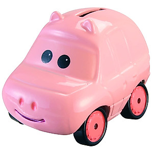 Drive-in Cars Character Vehicles - Inspired by Disney Pixar Movie Cars ~ Hamm ~ Pink Piggy Bank on Wheels