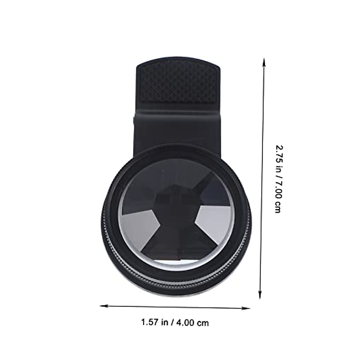 FONDOTIN Phone Camera Jitterbug Smart Phone Smartphone Smart Phones Camera kit Phone Lens kit Phone Lens with Clip Tablets Lens Plastic Filters Lens Mobile Phone Lens Phones Lens Clip-on