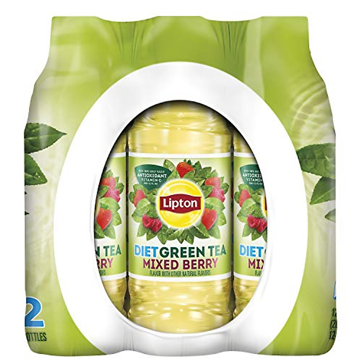 Lipton Diet Mixed Berry Green Tea , 12 ct