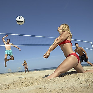 Franklin Sports Professional Series Steel Pole Volleyball System