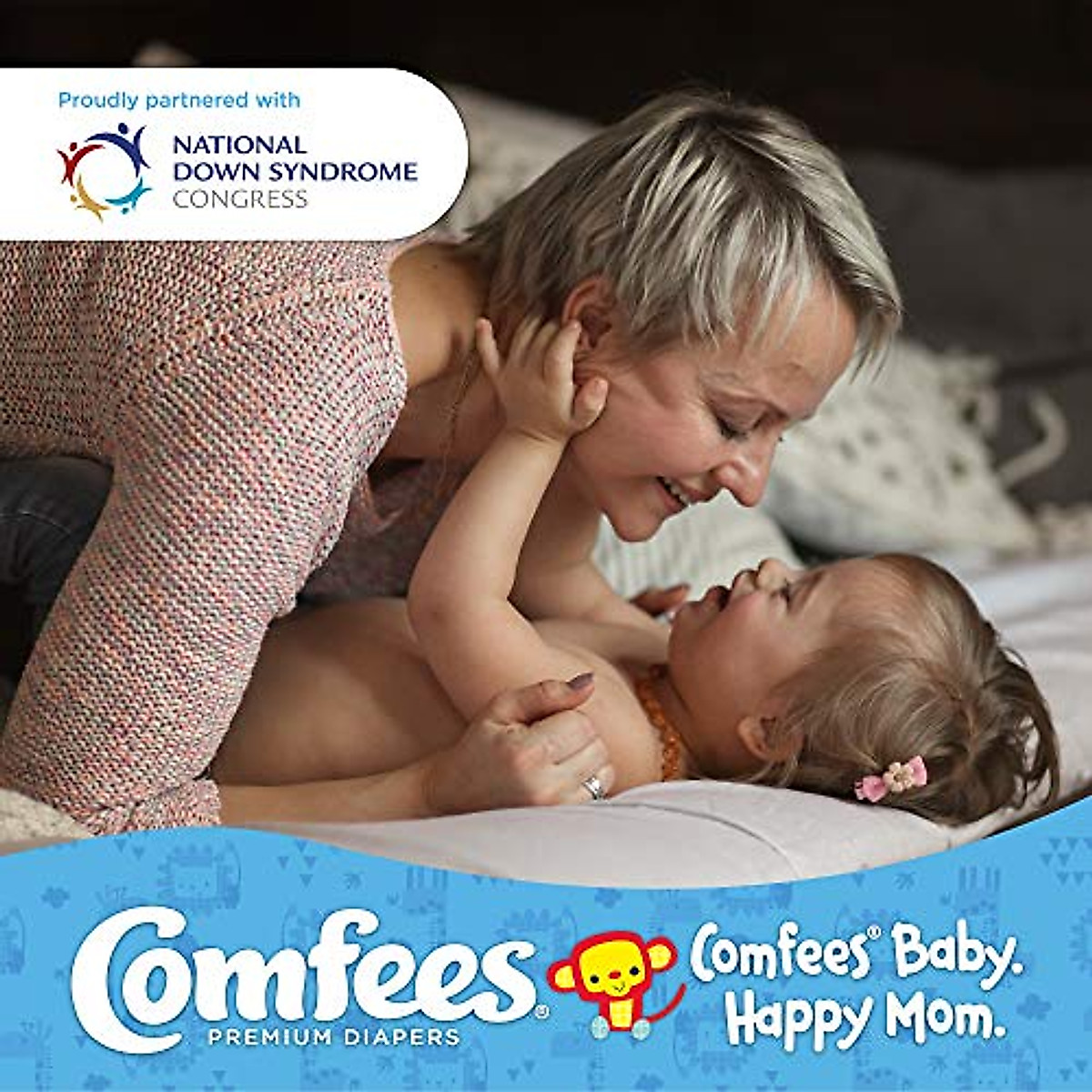 Comfees Premium Baby Diapers with Total Fit System for Boys & Girls, Size 5, 27Count, CMF-5