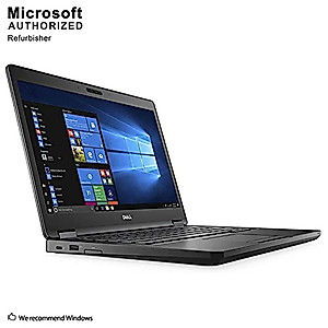 Dell Latitude 5480 Laptop, 14 Inch HD Anti-Glare Non-Touch Display, Intel Core 7th Generation i5-7300U, 8 GB DDR4, 256 GB SSD, Windows 10 Pro (Renewed)