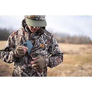 First Lite Talus Fingerless Merino Wool Glove - Lightweight Hunting Gloves - Dry Earth - Large