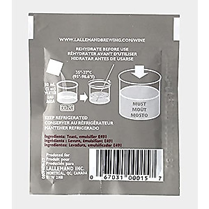Lalvin ICV-D47 Wine Yeast, 5g - 10-Pack