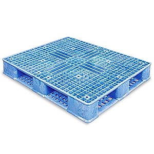 Uline H-1212BLU Rackable Pallet, 40" Width, 48" Length, Plastic, Blue
