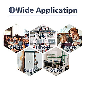 Universal Dye Ink Refill Kit for HP Canon Brother Lexmark Printers Compatible Cartridges Refillable Cartridge CISS CIS System 5 Bottle with 4 Free Syringes (2BK, C, M, Y)