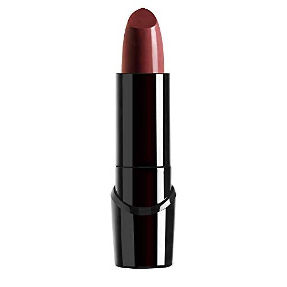 wet n wild Silk Finish Lipstick, Hydrating Rich Buildable Lip Color, Formulated with Vitamins A,E, & Macadamia for Ultimate Hydration, Cruelty-Free & Vegan - Dark Wine