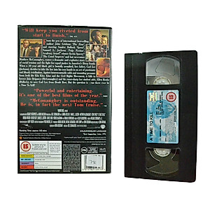 A Time to Kill [VHS]