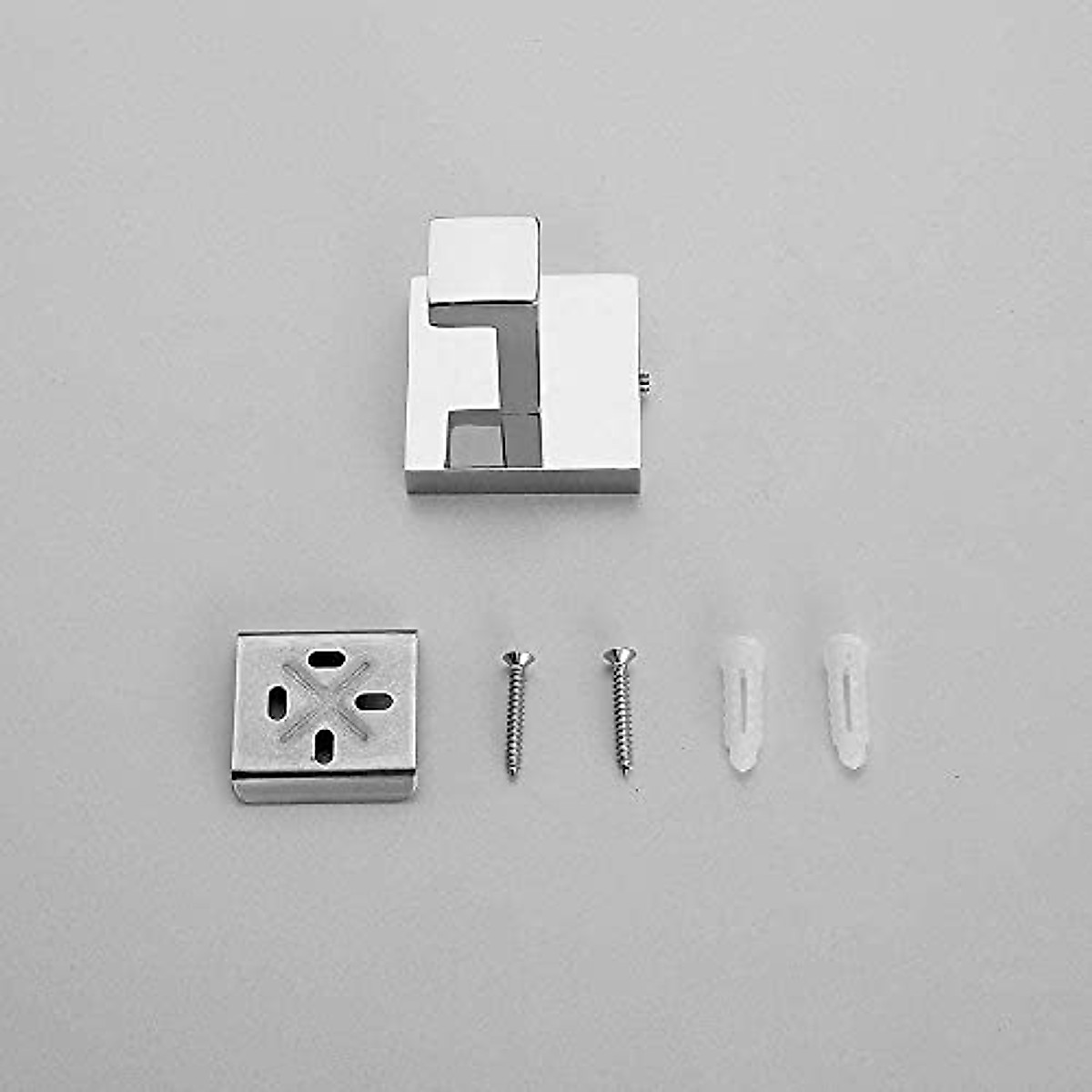 EdirFtra Chrome 304 Stainless Steel Towel Hook Hanger for Bathroom Single Towel Robe Hook Coat Hanger Wall Mounted,118g