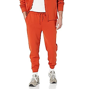 Amazon Essentials Men's Active Sweat Jogger, Rust Orange, X-Large