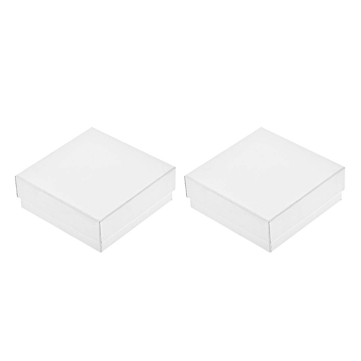 uxcell Centrifuge Tube Freezer Storage Box 100 Places Waterproof Cardboard Cryogenic Holder Rack for 1.5/1.8/2ml Microcentrifuge Tubes, Vials, Samples 2Pcs