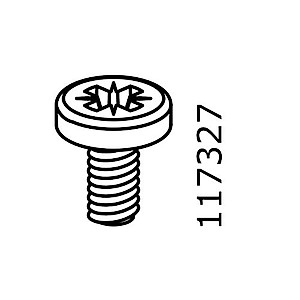 Spare Hardware Parts Bed Frame Cross Brace Screws (Replacement for IKEA Part #117327) (Pack of 12)