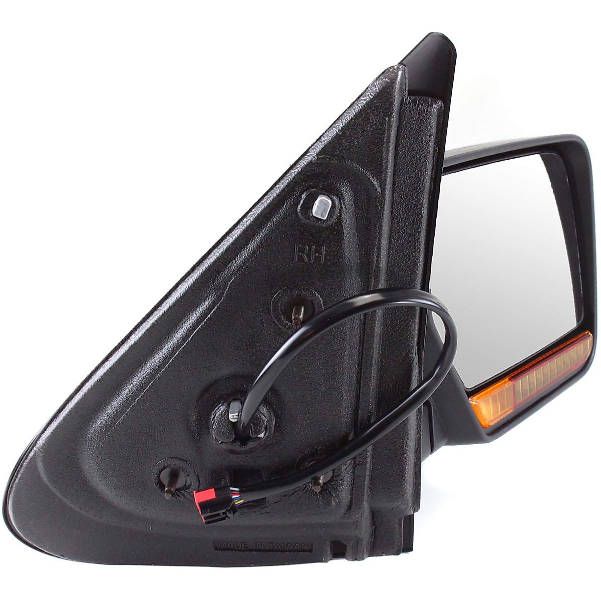Kool-Vue Mirror Compatible with 2009-2010 Ford Expedition/Lincoln Navigator Power Power Folding Heated with Memory Signal and Pdl Light Chrome Passenger Side