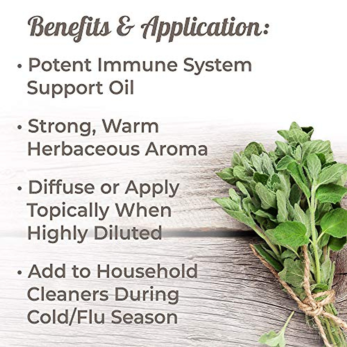 Plant Therapy Organic Oregano Essential Oil 100% Pure, USDA Certified Organic, Undiluted, Natural Aromatherapy, Therapeutic Grade 100 mL (3.3 oz)