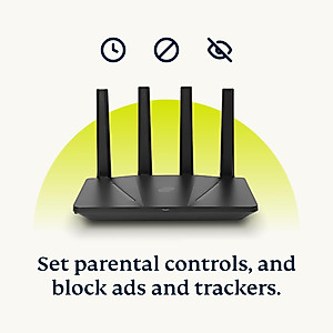 ExpressVPN Aircove | Wi-Fi 6 VPN Router for Home | Protect Unlimited Devices | Free 30-Day ExpressVPN Trial | International Version