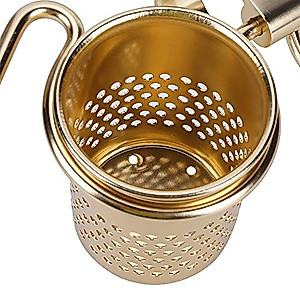 Estink Hair Dryer Holder, Space Aluminum Wall Mounted Hair Dryer Rack Spiral Hair Care Tools Hanging Hair Blow Dryer Rack Organizer for Home Hotel Bathroom, 5kg/11.02lb Load-Bearing