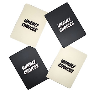 Unruly Choices - A Wild Game of Truth or Dare | Party Game | Perfect for College, Birthday’s & Games Nights | Bachelor & Bachelorette Parties