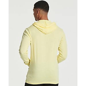 3 Pack: Men’s Cotton Lightweight Hoodie Long Sleeve Hooded T Shirt Sweatshirt French Terry Casual Performance Active Athletic Workout Gym Quick Dry Fit Jersey Pullover UPF 50 Outdoor- Set 12, XXL