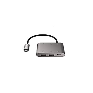 Kanex 4-Port USB Charging Hub with USB-C for MacBook with Pass-Thru Charging