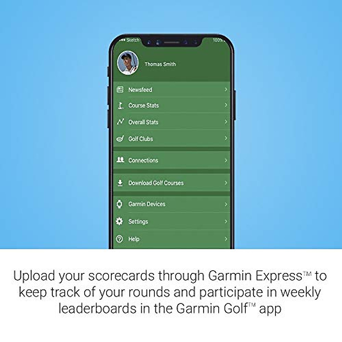 Garmin Approach S10 - Lightweight GPS Golf Watch, Black, 010-02028-00 (Renewed)