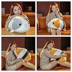 16" Guinea Pig Stuffed Animal,Cute Mouse Plush Doll Toy Animals Soft Throw Pillow, Birthday Christmas Party Surprise Gifts for Kids. (Brown)