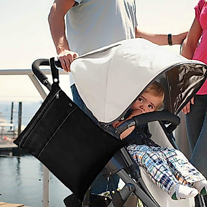 visesunny Abstract Lion Face Animal 2Pcs Wet Bag with Zippered Pockets Washable Reusable Roomy Diaper Bag for Travel,Beach,Daycare,Stroller,Diapers,Dirty Gym Clothes,Wet Swimsuits,Toiletries