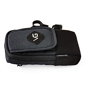 Vapeguard Vape Case Travel Bag - Vapor Carrying Pouch. Vaping Holder Organizer: Carry with Belt Loop, Carabiner Clip, Lanyard for Box Mods, Battery, Charger, e-Juice, Tank, Kit, Supplies, Accessories.