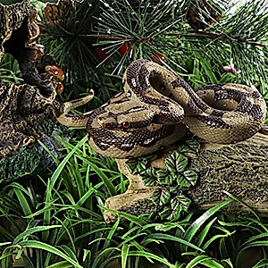 BOTICAKO Realistic Fake Snake & Fake Spiders, Prank Stuff - Fake Insects That Look Real, Rubber Snake Prank Toy