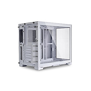 Lian-Li O11 Dynamic Mini ATX Mini-Tower Case, Snow White
